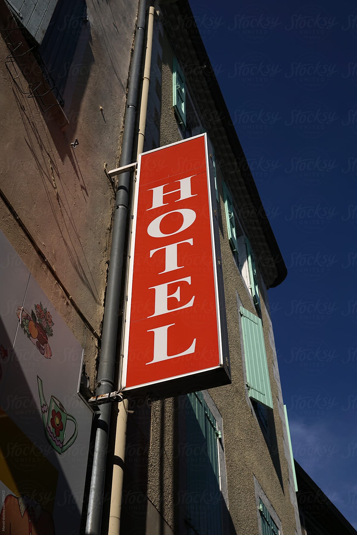 Hotel Sign In France In Summer By Stocksy Contributor Marcel Stocksy Hotel Sign In France In Summer By Stocksy Contributor Marcel Stocksy