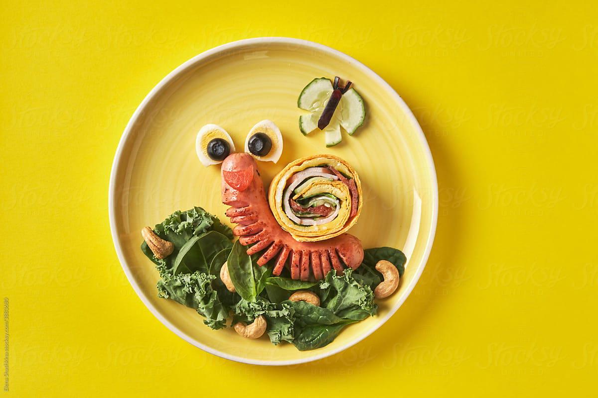Funny Food Art For Kids