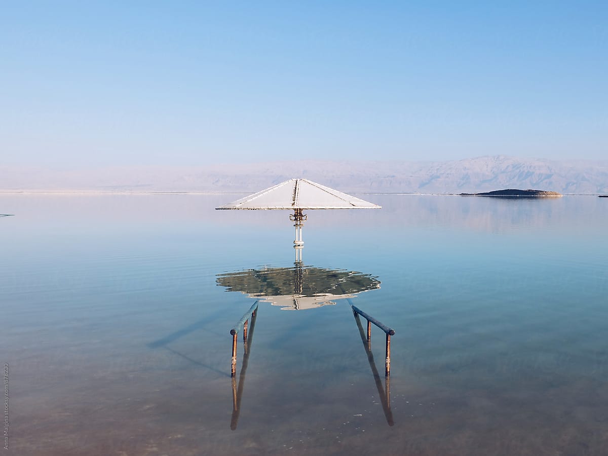 "A Photo Of Serene Dead Sea Reflection At Dawn" by Stocksy Contributor ...