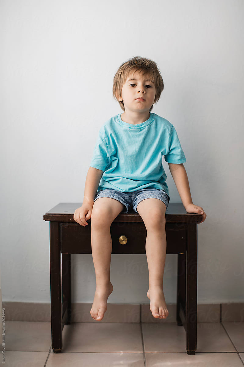  Portrait Of A 6 Year Old Boy By Stocksy Contributor Nasos Zovoilis