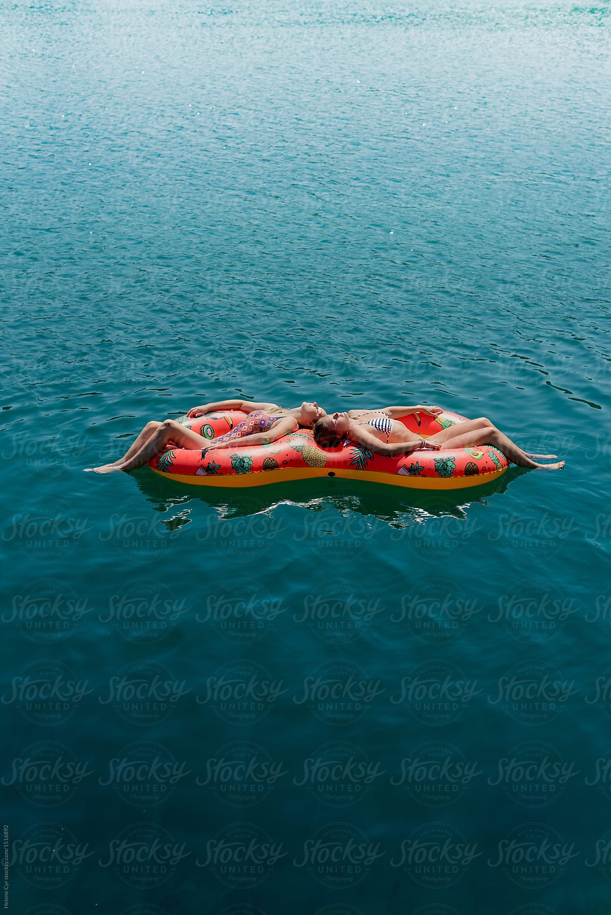 "Floating On A Lake" by Stocksy Contributor "Helene Cyr" - Stocksy