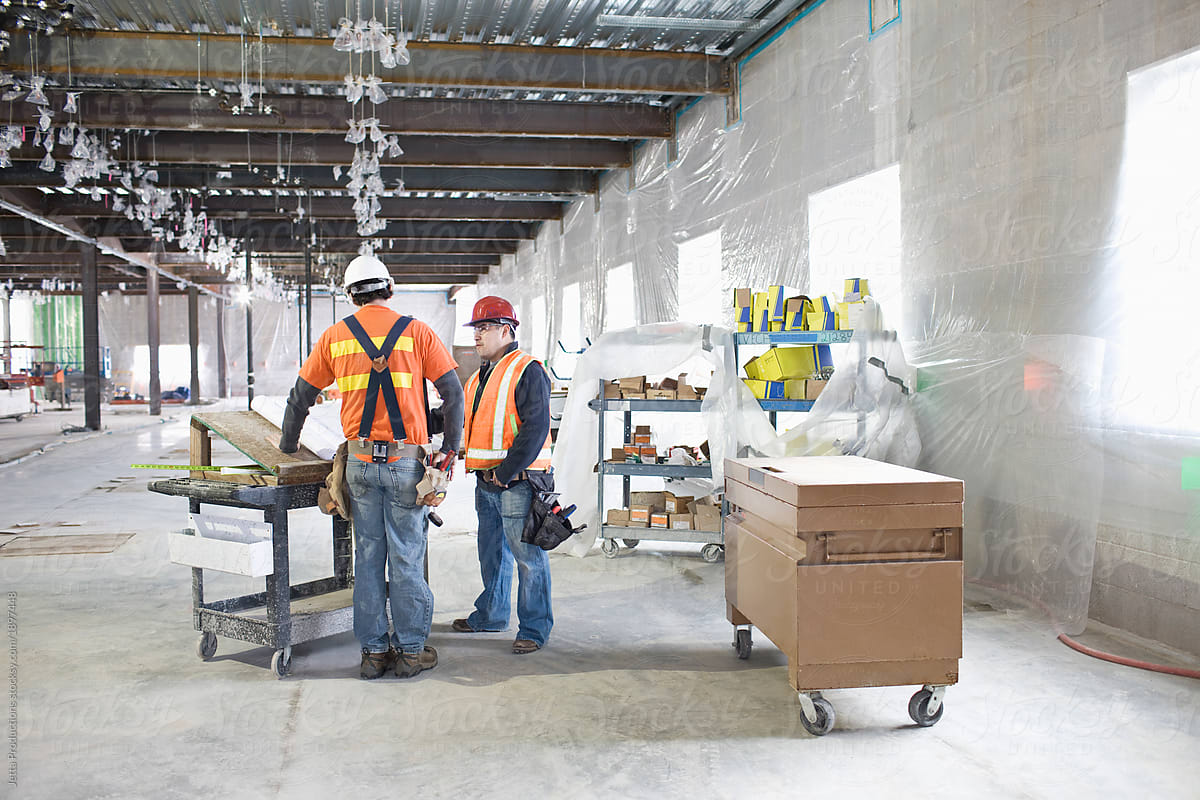 "Commercial Construction Site" by Stocksy Contributor "Walter And Deb ...