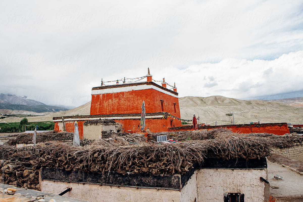 "Jampa Gompa (Monastery) In Lo Manthang, Upper Mustang." by Stocksy ...