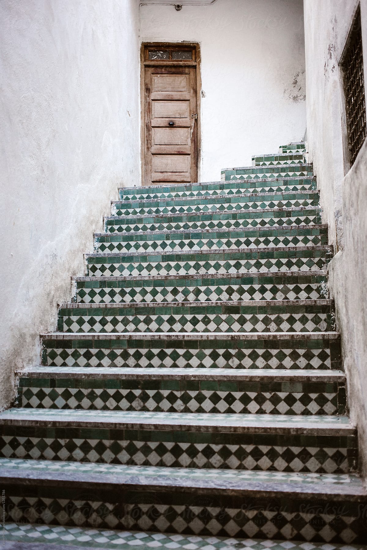 Moroccan Stairs House Envy: A Moroccan Home Tour | Lark & Linen