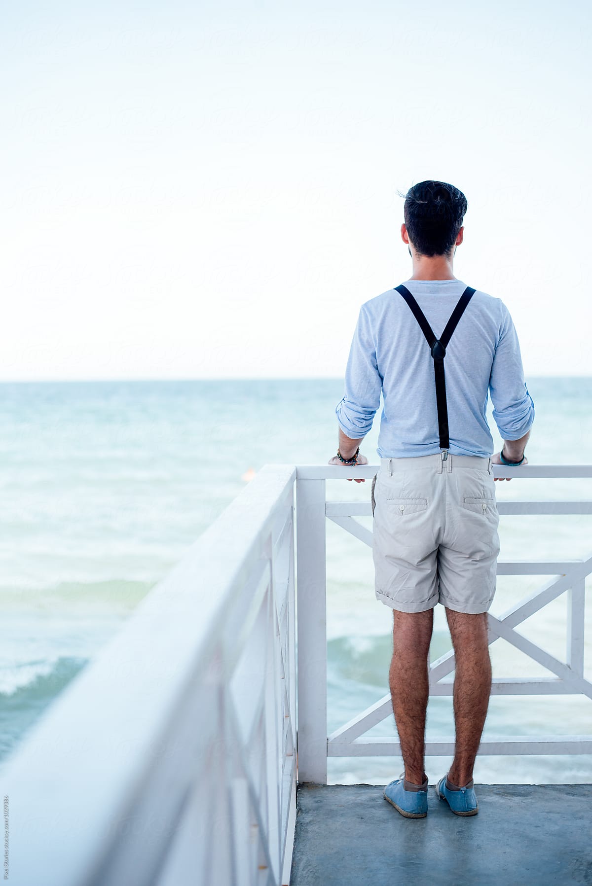 "Young Man Staring At The Sea" by Stocksy Contributor "Sibila and Pavel ...