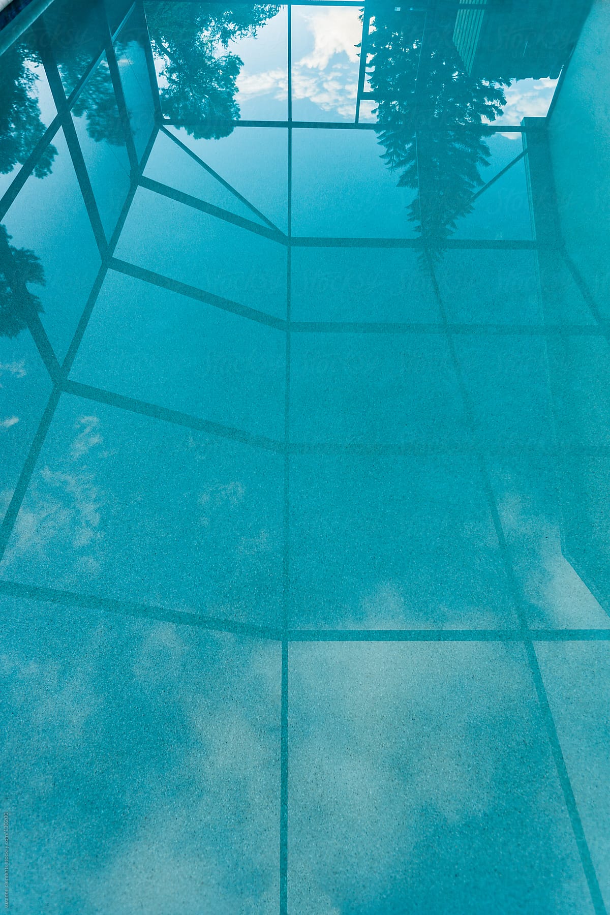 "Sunrise Reflection In An Enclosed Pool" by Stocksy Contributor "SKC ...