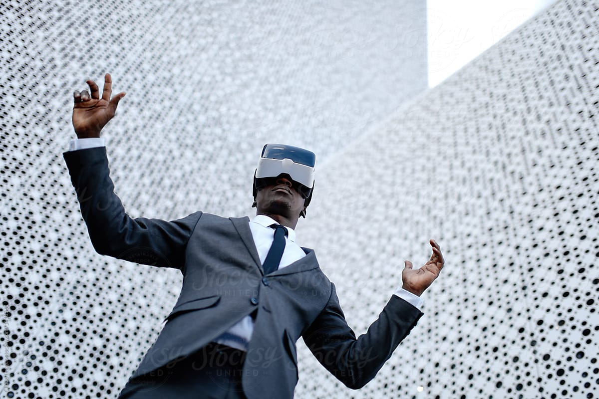 "Businessman Got Stuck In 3d World" by Stocksy Contributor "Clique ...
