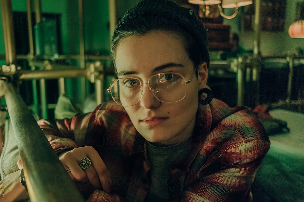 "Portrait Of A Tomboy" by Stocksy Contributor "Studio KME" - Stocksy