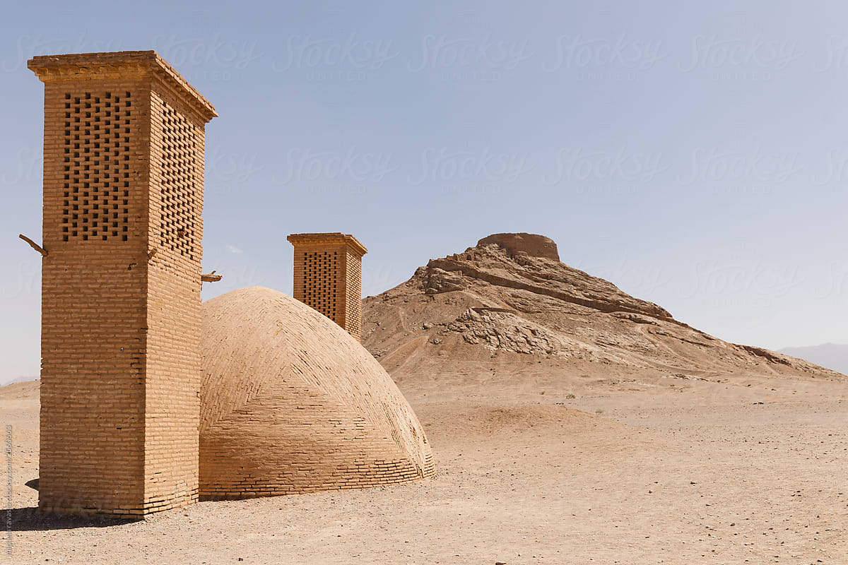 "Water Reservoir And Wind Towers" by Stocksy Contributor "Michela ...