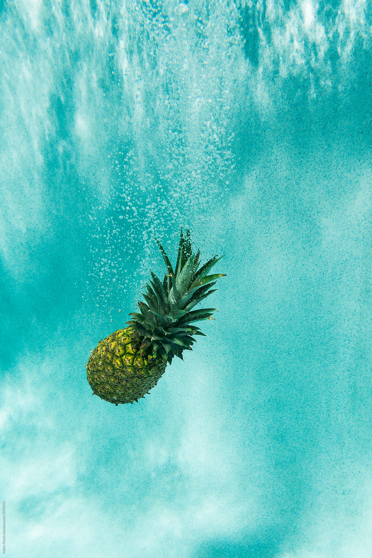 "Pineapple In A Swimming Pool" by Stocksy Contributor "Adam Nixon ...