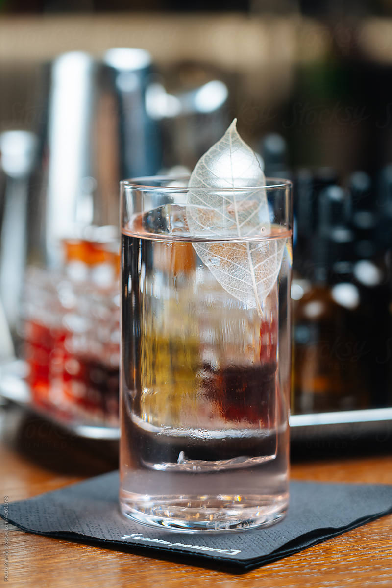 "Glass Of Classy Cocktail" by Stocksy Contributor "Pietro Karras" - Stocksy