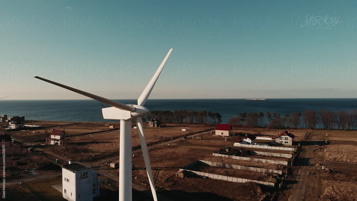 "Wind Turbines Built On Field" by Stocksy Contributor "Danil Nevsky ...