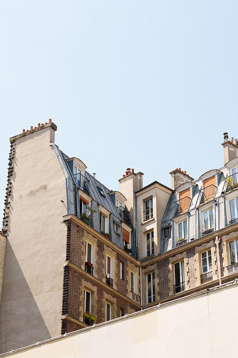 "French Apartment Building" by Stocksy Contributor "Simone Anne" - Stocksy