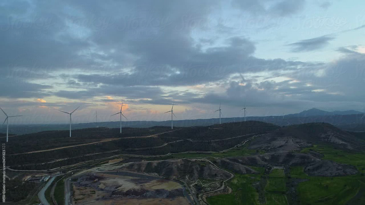"Wind Turbine Generator" by Stocksy Contributor "MEM Studio" - Stocksy