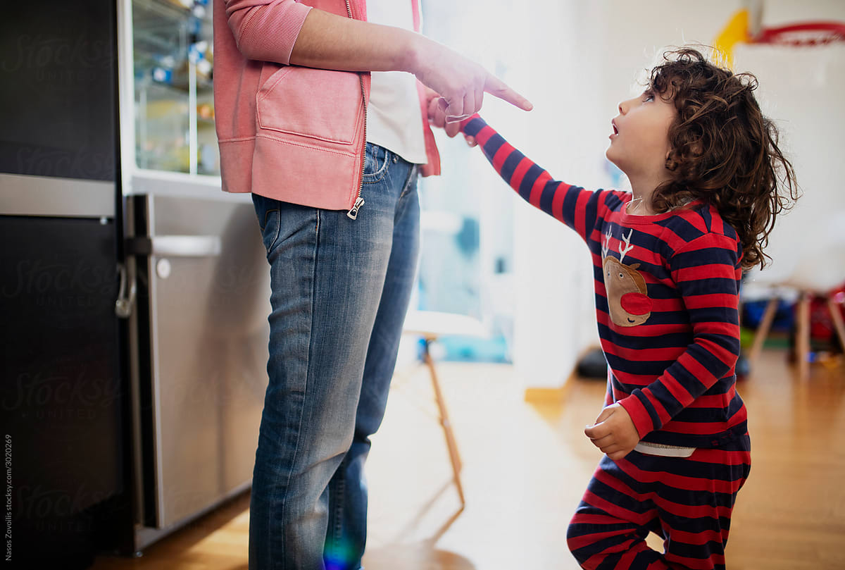 "Mother Berating Her Little Kid Son" by Stocksy Contributor "Nasos ...