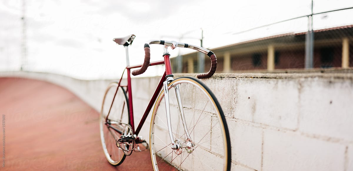 "Track Bike Panorama In Velodrome" by Stocksy Contributor "Marc Bordons ...