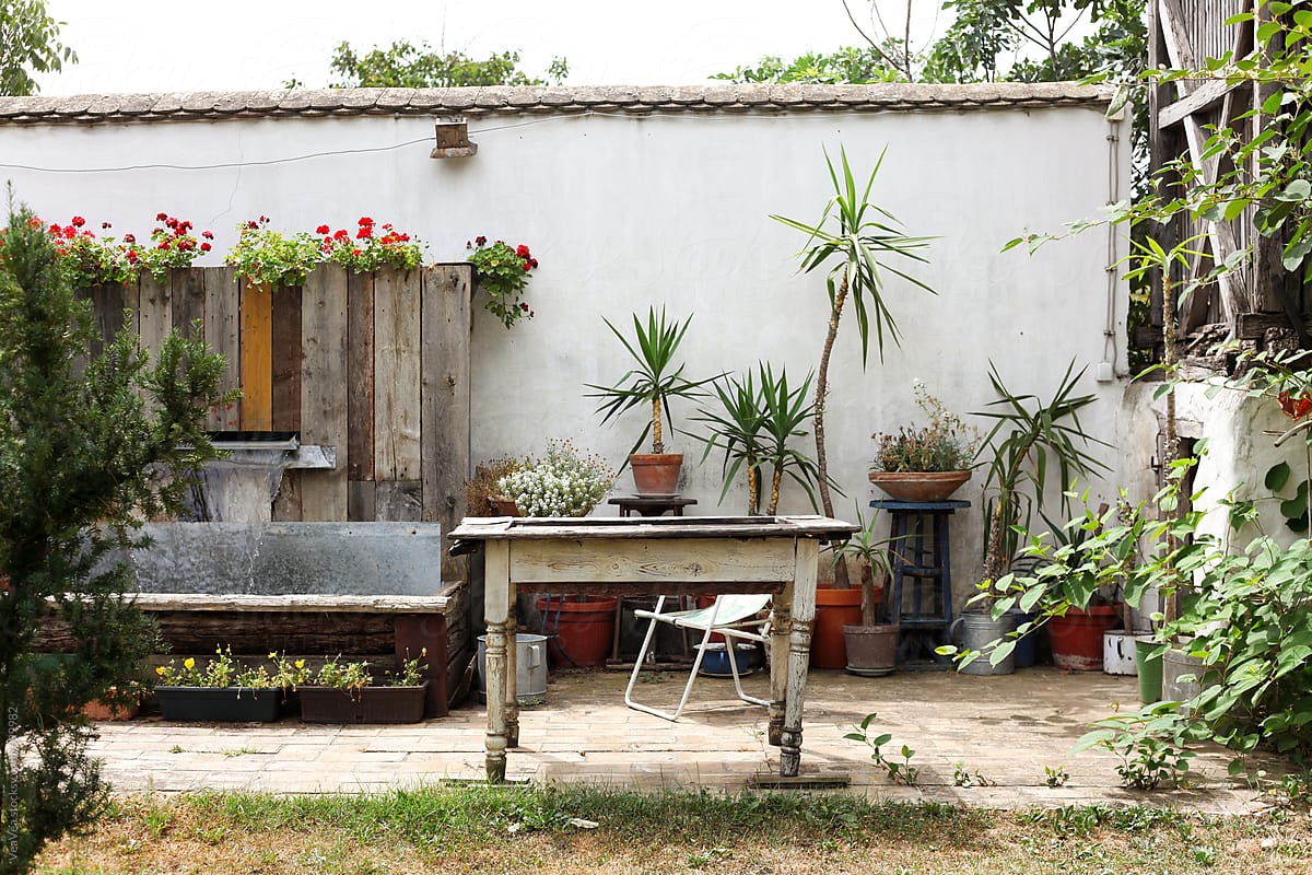 "Exterior Of A Countryside Backyard" by Stocksy Contributor "Marija ...