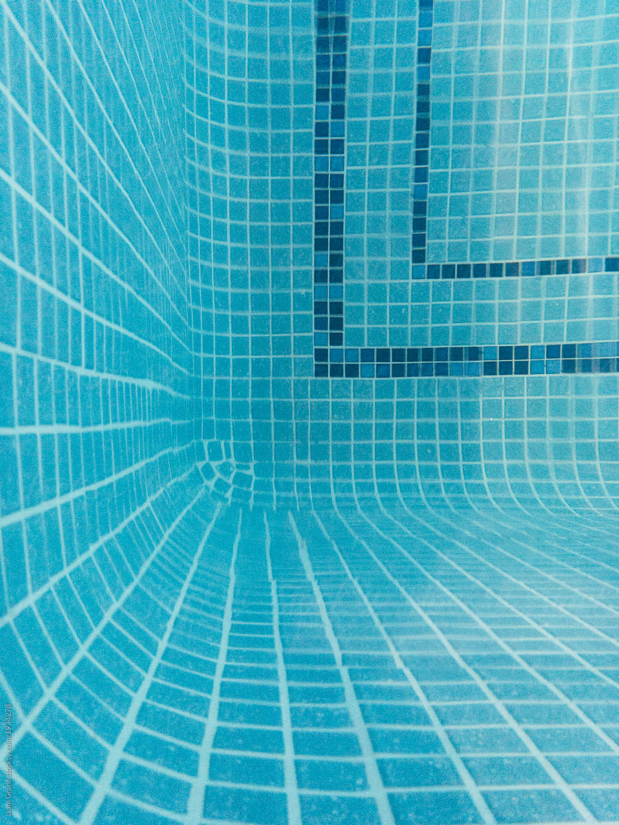 "Tiled Floor Of An Indoor Heated Swimming Pool. UK." by Stocksy ...