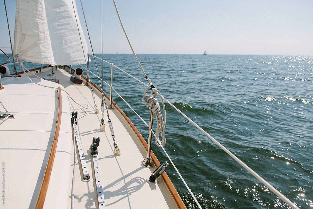 "Sailing Boat On The Water" by Stocksy Contributor "Ivo De Bruijn ...