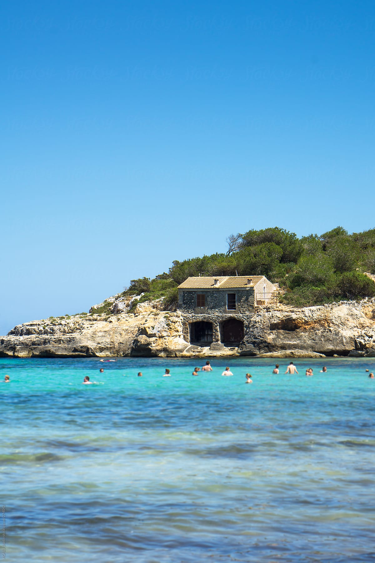 "People Bathing On The Beach" by Stocksy Contributor "ACALU Studio ...