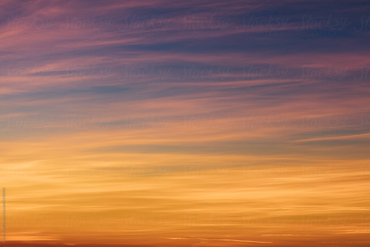 "Sunset At Nature" by Stocksy Contributor "Pardina Studio x Katya D ...
