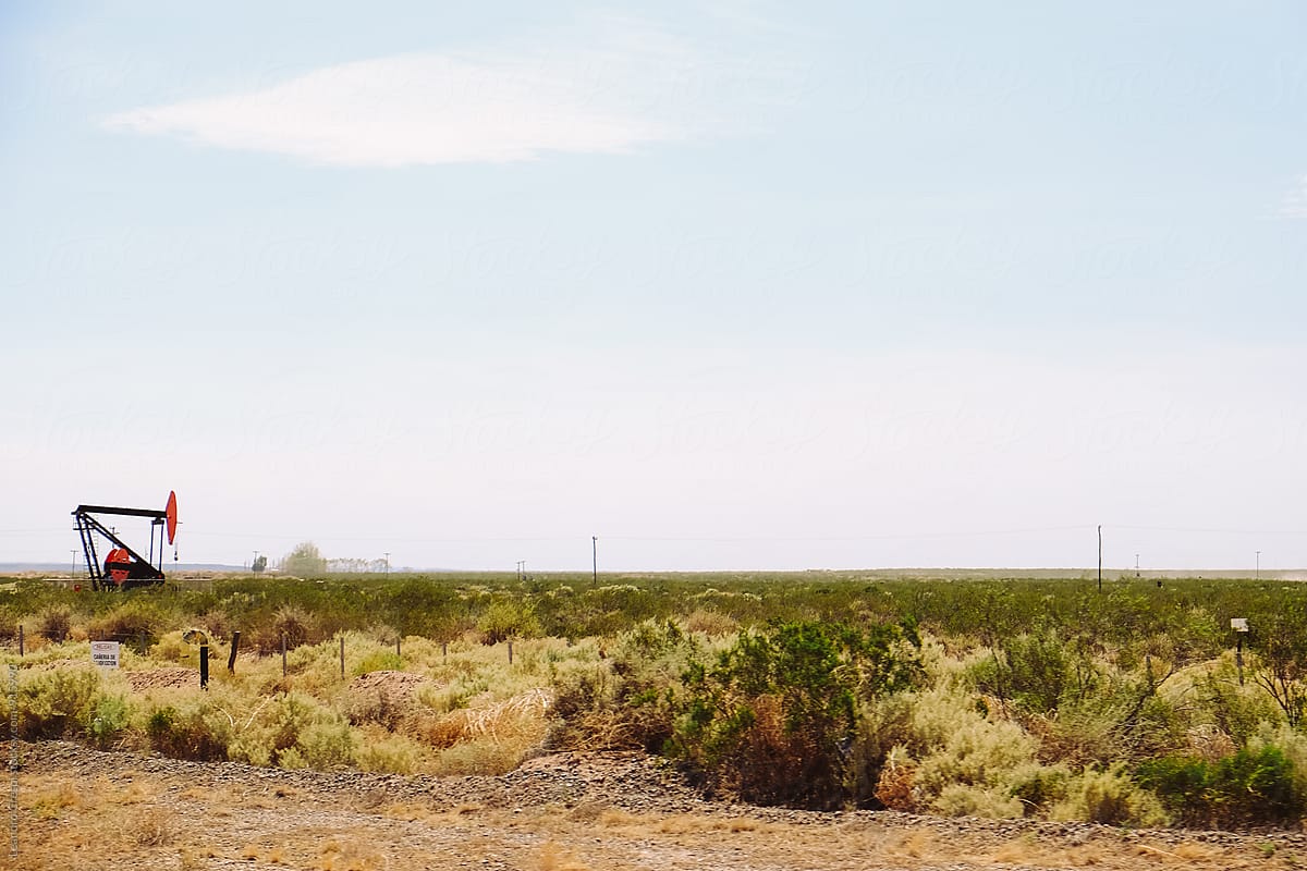 "Oil Fields Of Argentina" by Stocksy Contributor "Leandro Crespi" - Stocksy