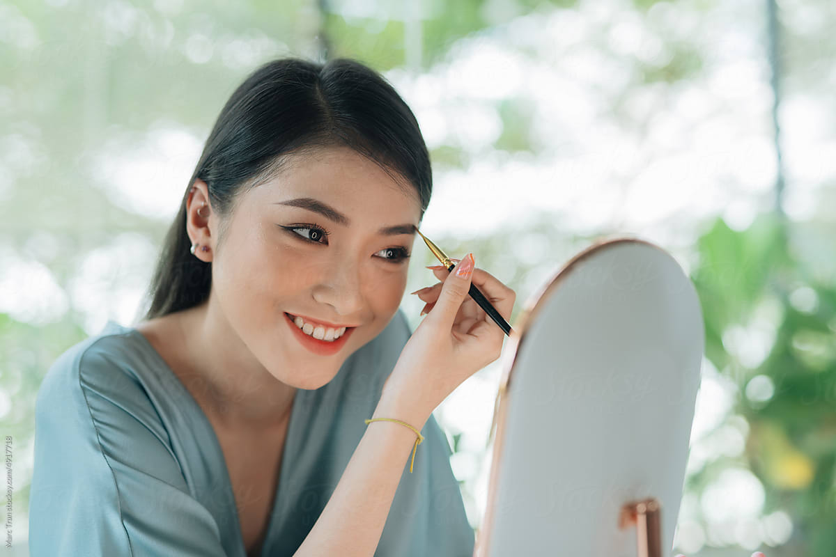 Asian Round Face Eyebrows