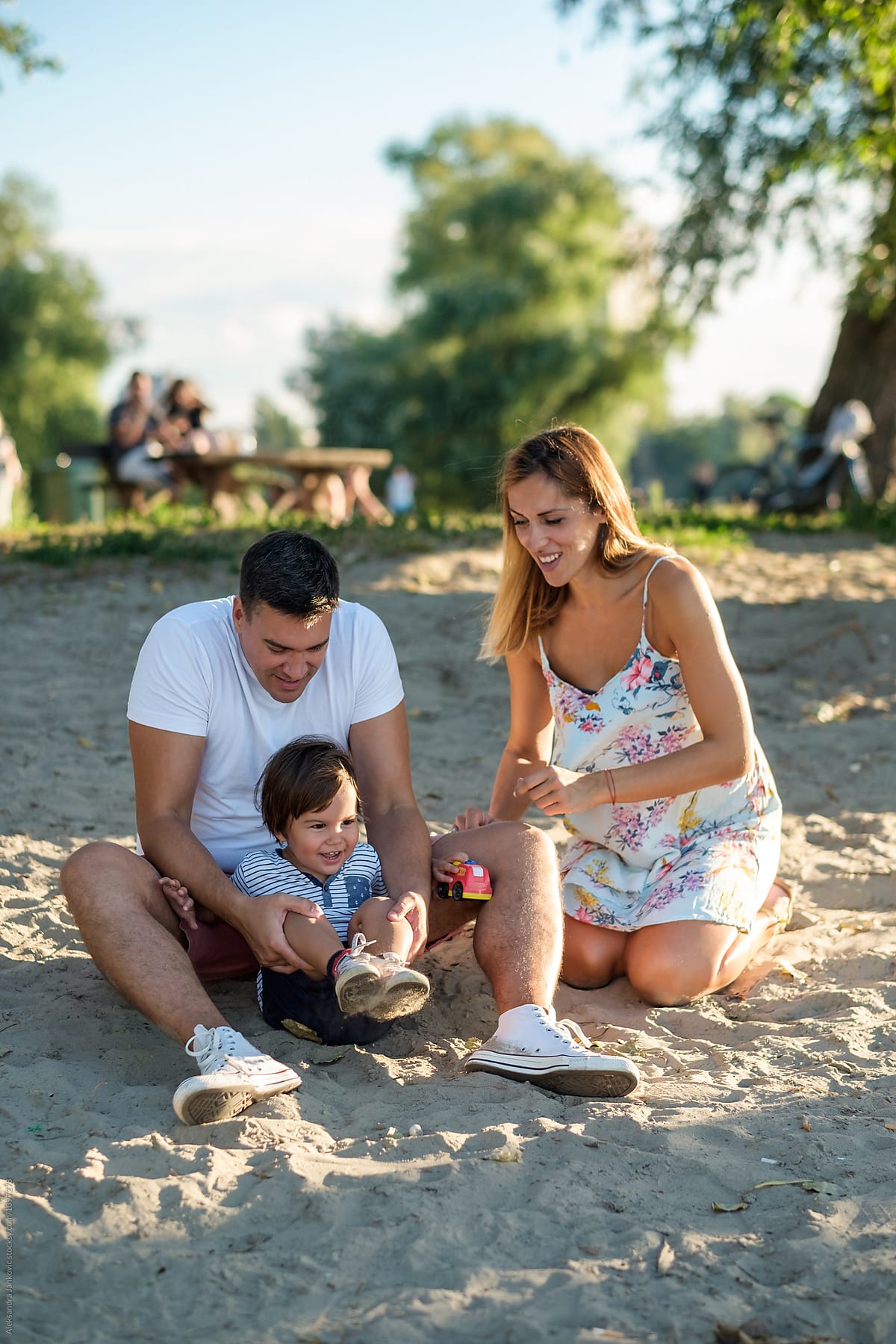 "Family Day At The Beach" by Stocksy Contributor "Aleksandra Jankovic ...
