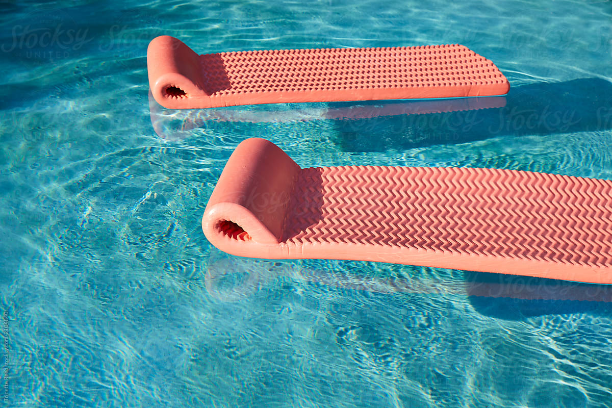 "Pool Floats In Swimming Pool" by Stocksy Contributor "Trinette Reed ...
