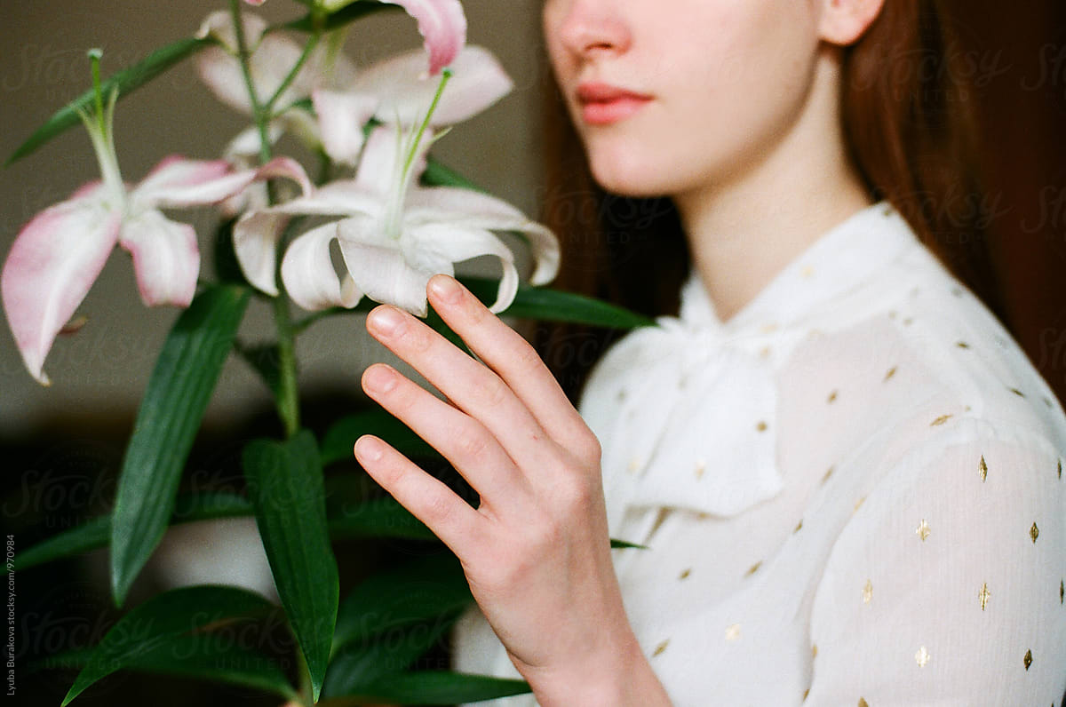 "Gentle Touch" by Stocksy Contributor "Amor Burakova" - Stocksy