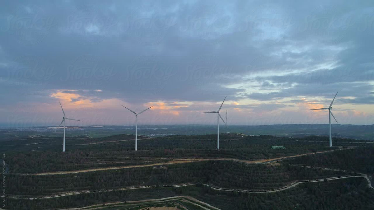 "Wind Turbine Generator" by Stocksy Contributor "MEM Studio" - Stocksy
