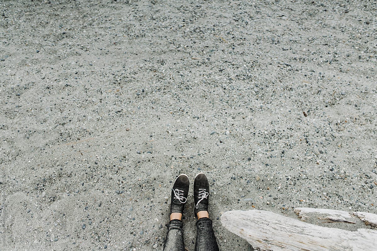 "Sand On Shoes" by Stocksy Contributor "Itla" - Stocksy