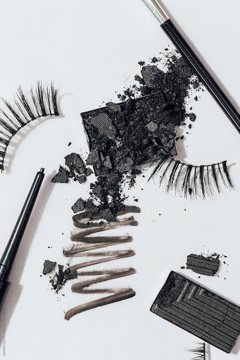 "Artificial Eyelashes And Eyeshadow" by Stocksy Contributor "Lumina ...