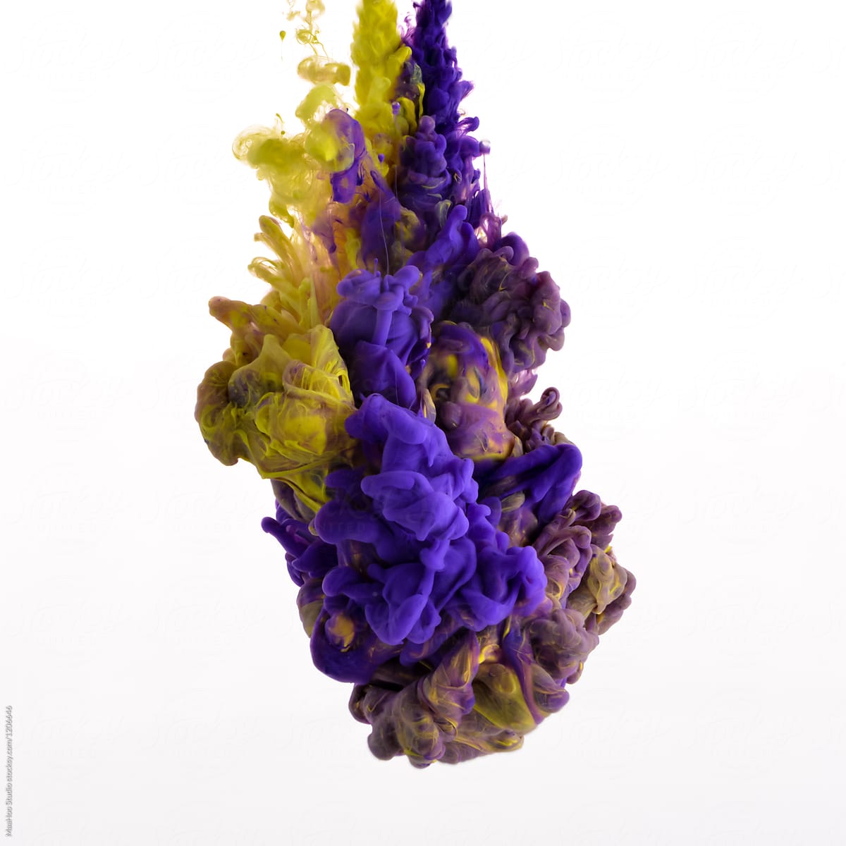 "Colorful Paint In Water" by Stocksy Contributor "MaaHoo" - Stocksy