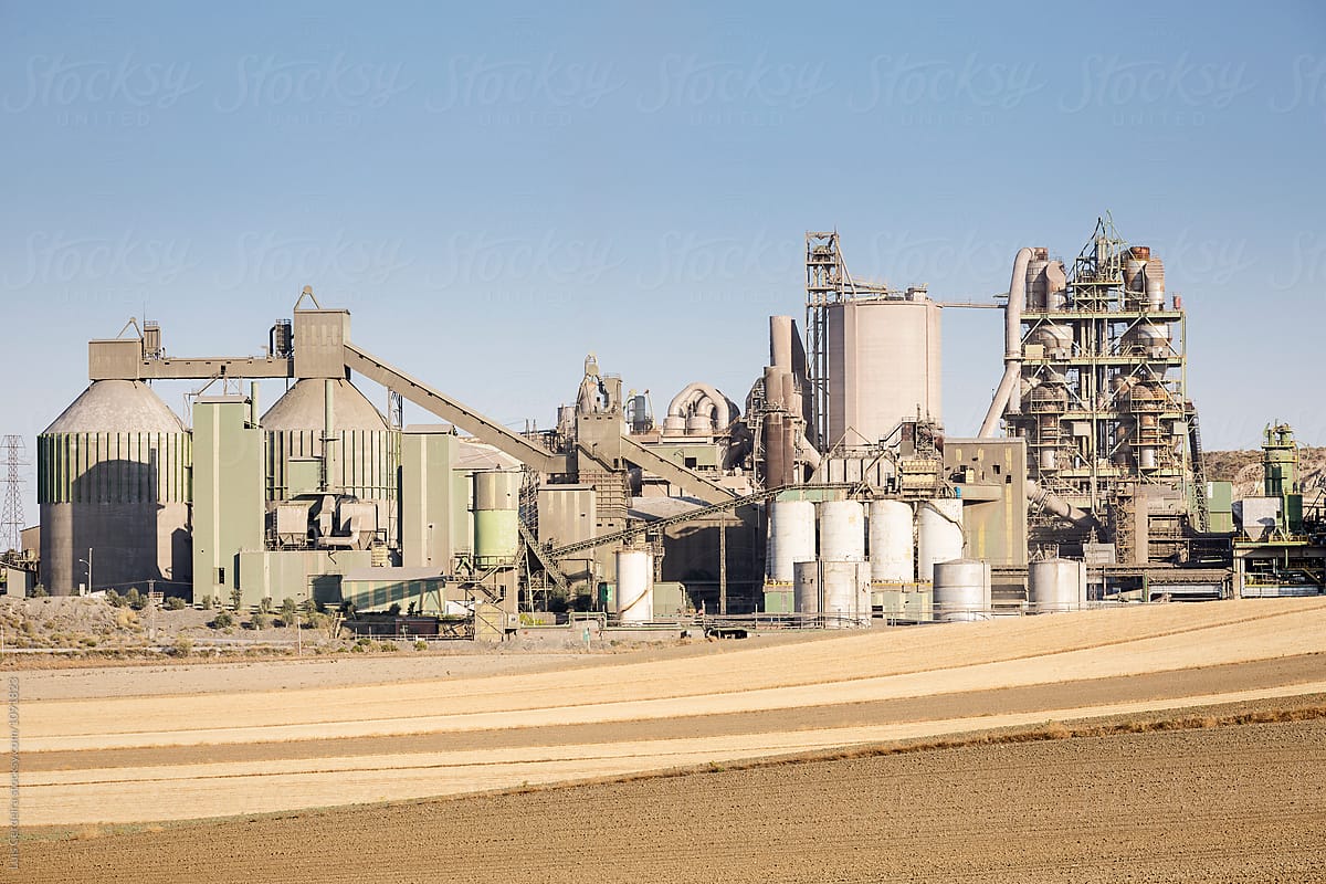 "Cement Factory" by Stocksy Contributor "Luis Cerdeira" - Stocksy