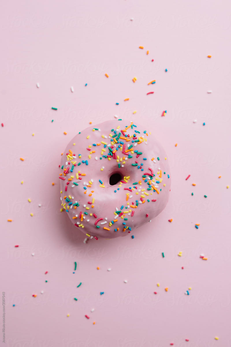 "Donuts Close Up From Above" by Stocksy Contributor "Jovana Rikalo ...
