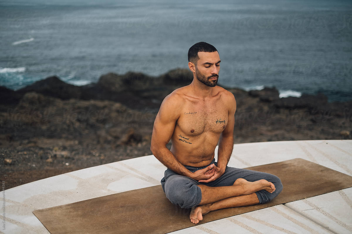 "Yoga Practice, Outdoor, Sitting, Meditation" by Stocksy Contributor ...