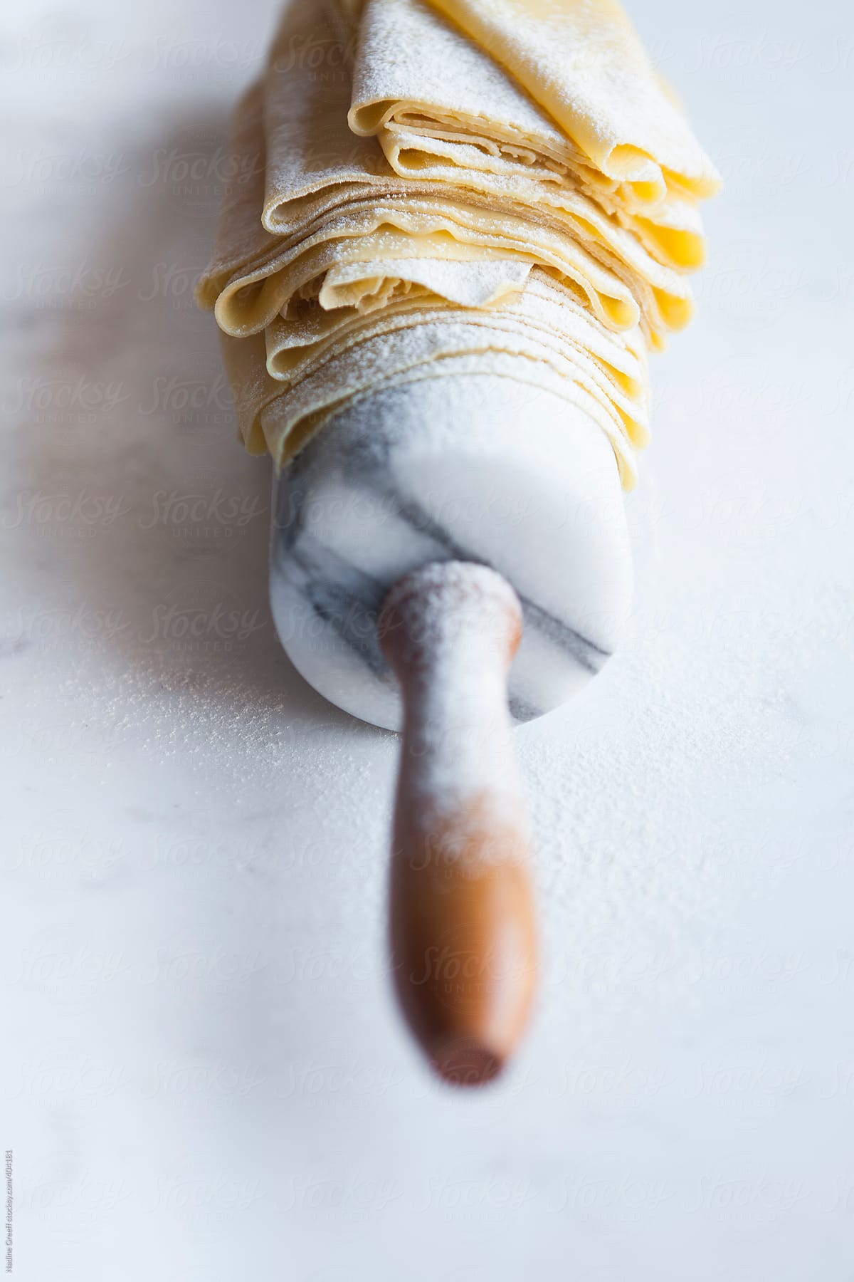 "Fresh Homemade Pasta" by Stocksy Contributor "Nadine Greeff" - Stocksy