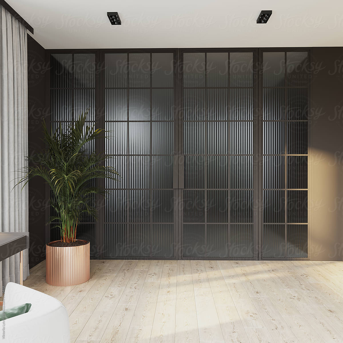 "Entryway Area With Large Door In French Style. Hotel Room Entrance" by ...