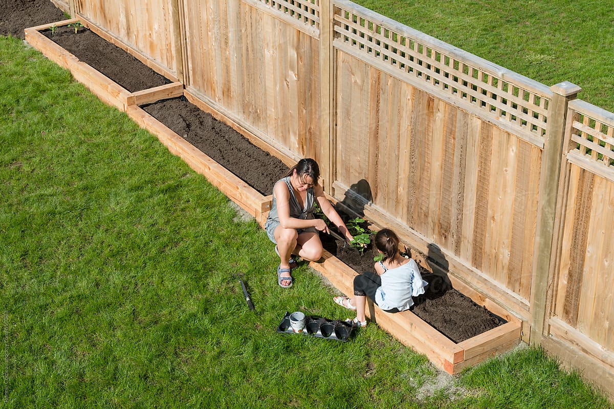 "Mother Daughter Garden Project" by Stocksy Contributor "Ronnie Comeau ...