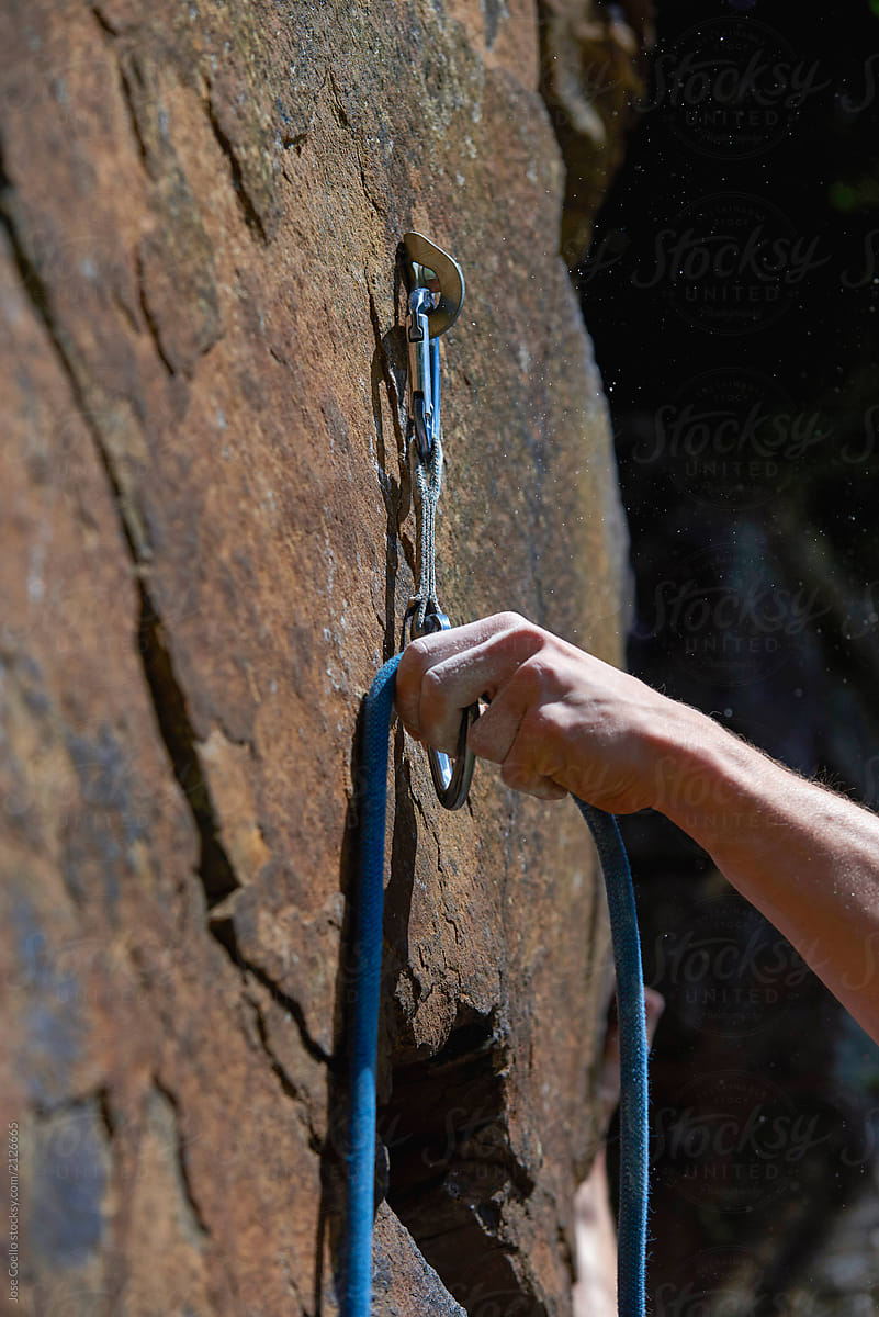 "Rock Climbing" by Stocksy Contributor "Jose Coello" - Stocksy