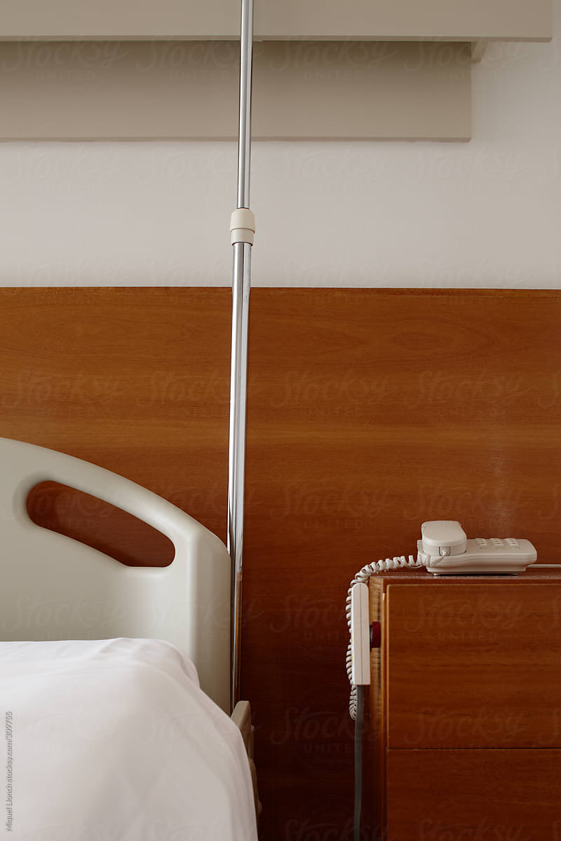 "Bed And Night Table From A Hospital Room" by Stocksy Contributor ...