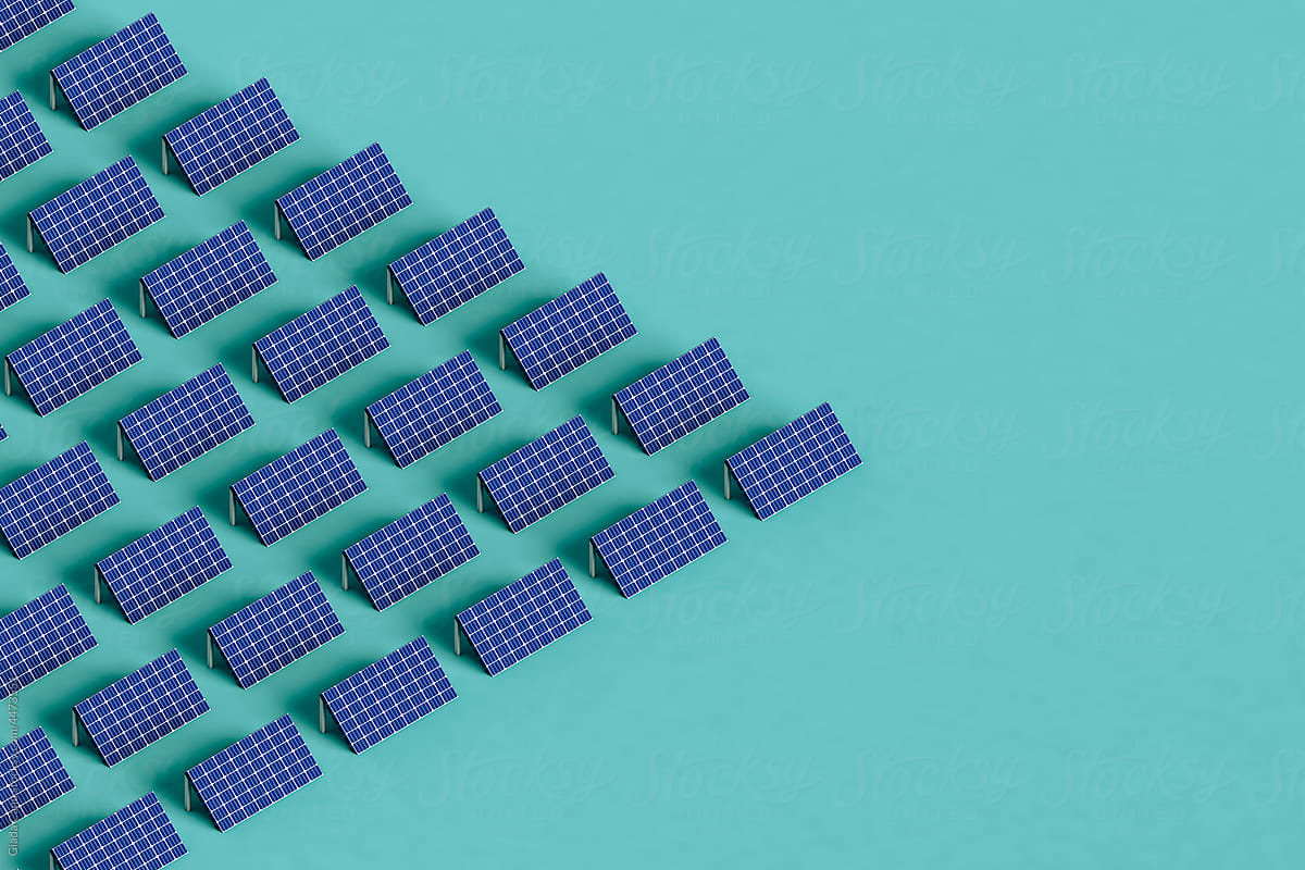 "Solar Panels. Alternative Energy Source. 3d Render" by Stocksy ...