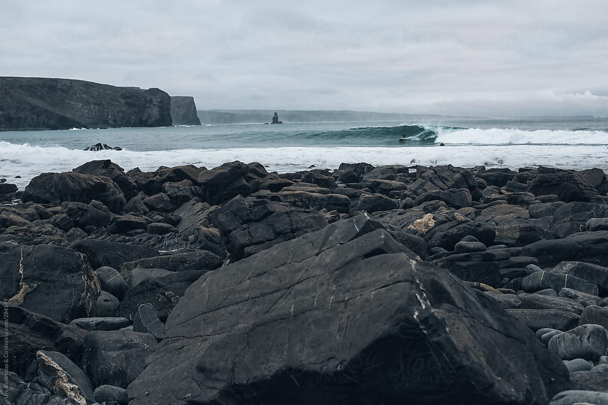 "Surfing In Arrifana/ Portugal" by Stocksy Contributor "Urs Siedentop ...