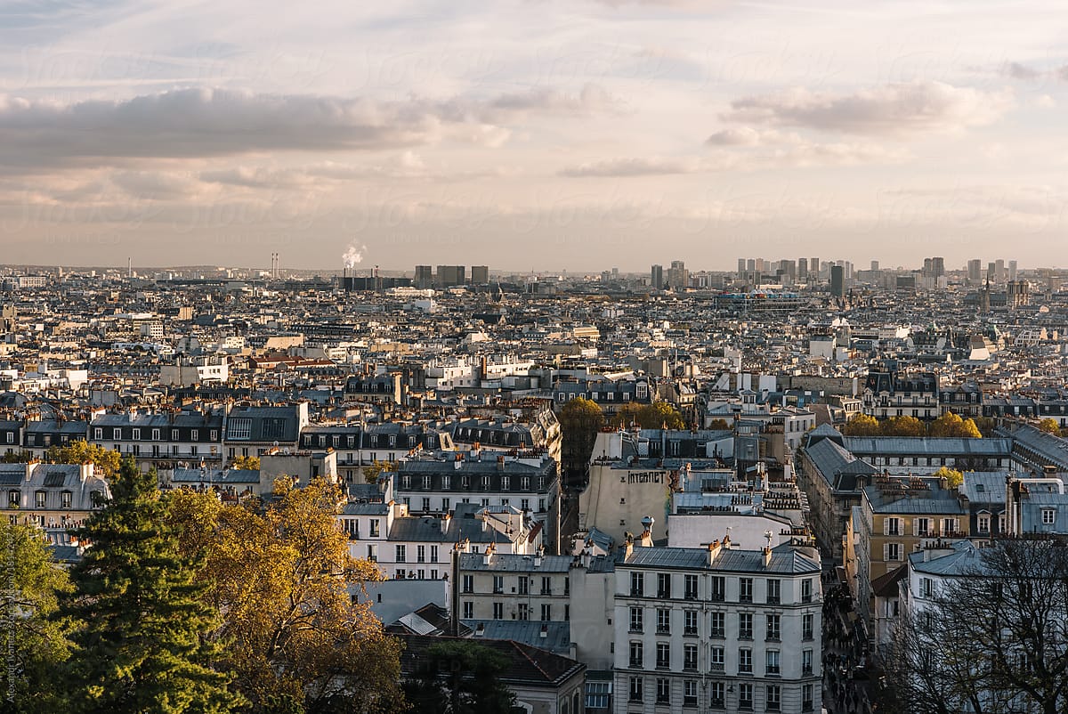 "Aerial View To Big Old Town" by Stocksy Contributor "Alexandr Ivanets ...