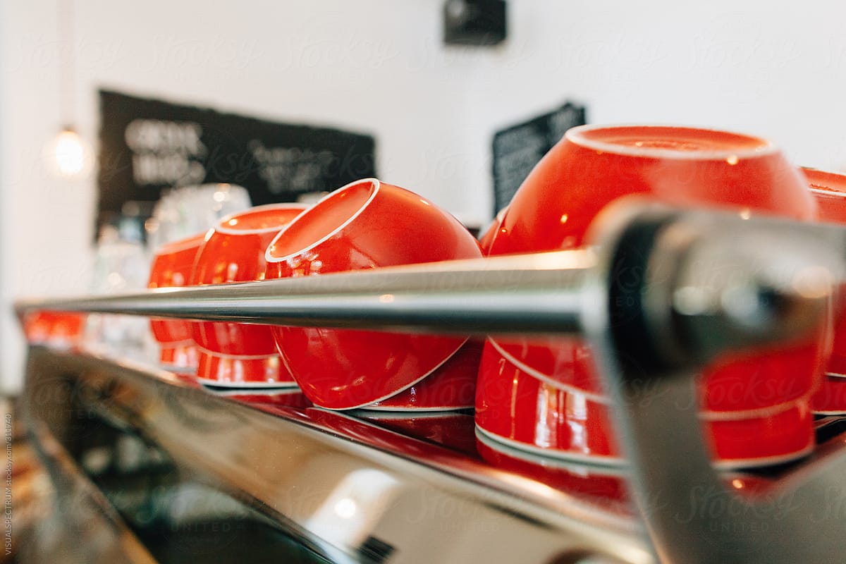 "Coffee Cups Close-Up" by Stocksy Contributor "VISUALSPECTRUM" - Stocksy