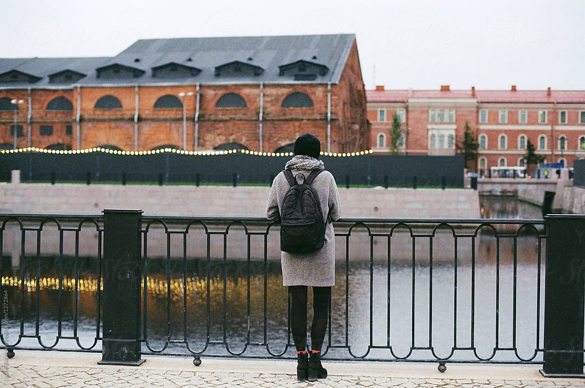 "Woman Standing At River Embarkment" by Stocksy Contributor "Amor ...
