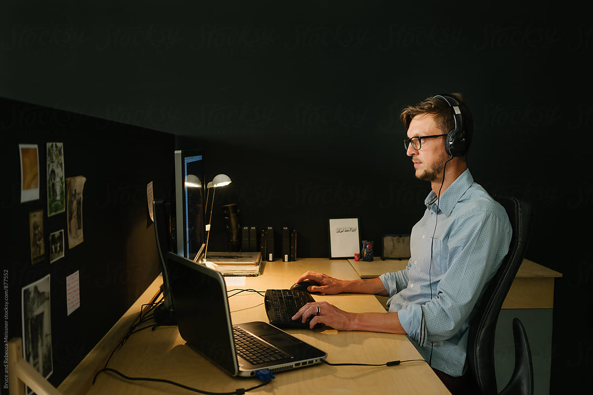 "Website Developer" by Stocksy Contributor "Bruce and Rebecca Meissner ...