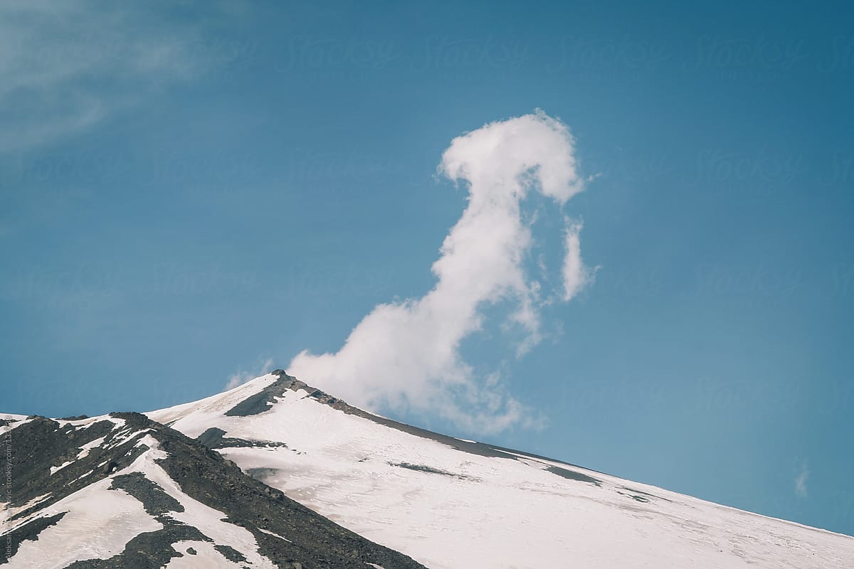 "Steaming Volcano Top" by Stocksy Contributor "Aleksandra Jankovic ...