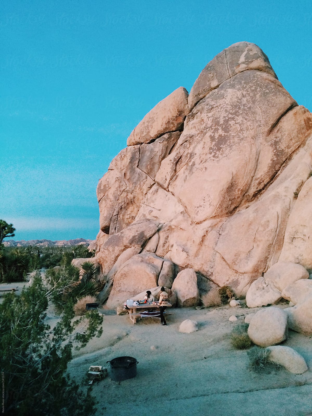 "Friends At A Desert Campground" by Stocksy Contributor "Kevin Russ ...